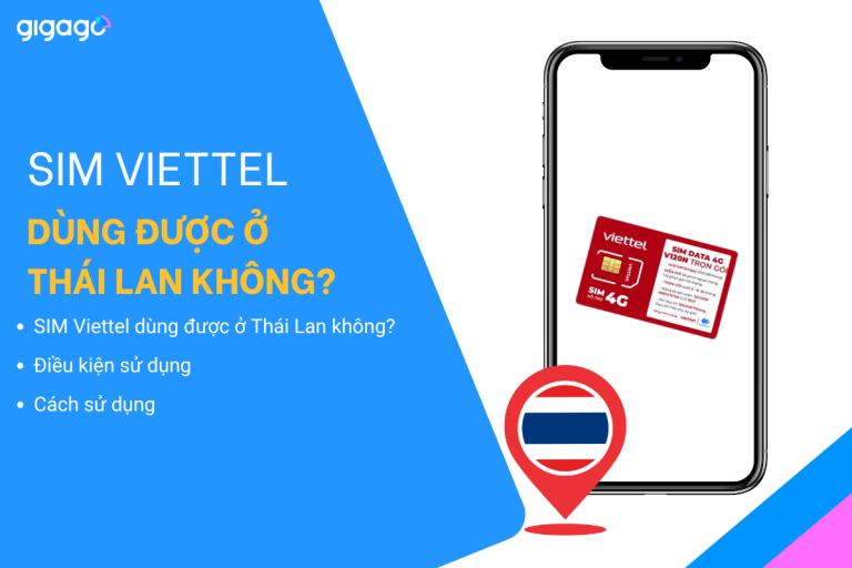 SIM Viettel có dùng được ở Thái Lan không?